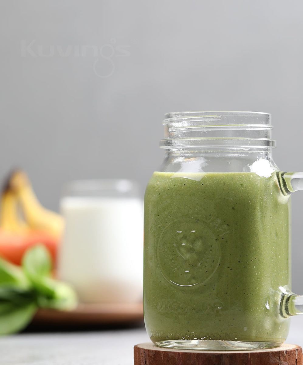 Japanese Mustard Spinach Smoothie For Swelling Kuvings