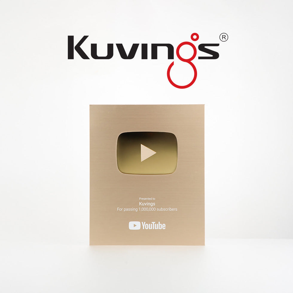 Kuvings Receives YouTube Gold Play Button for Surpassing 1 Million Sub